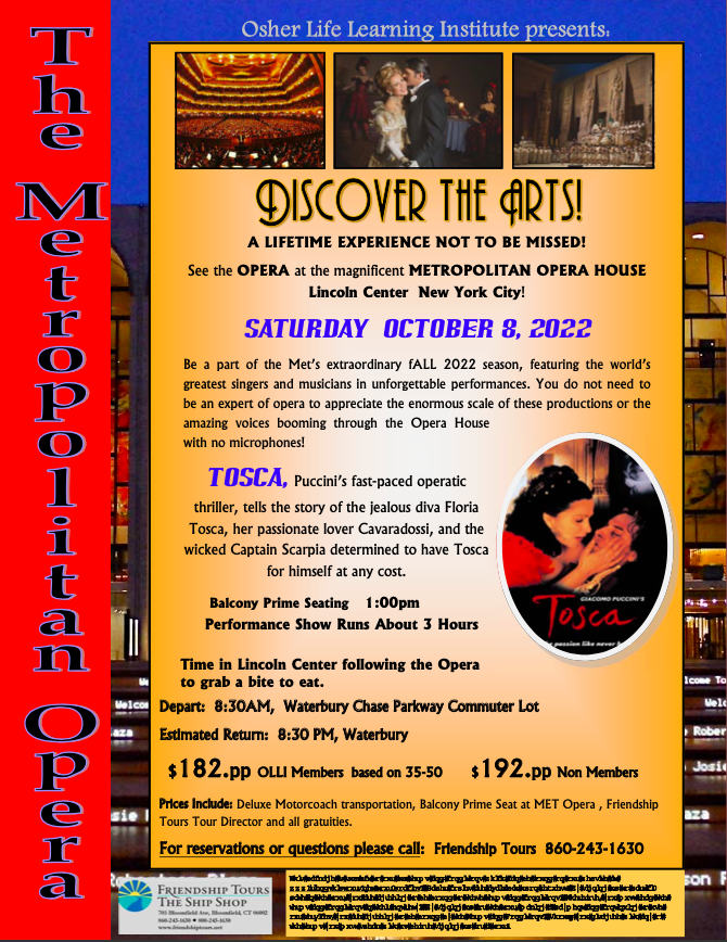 OLLI Trips | Osher Lifelong Learning Institute